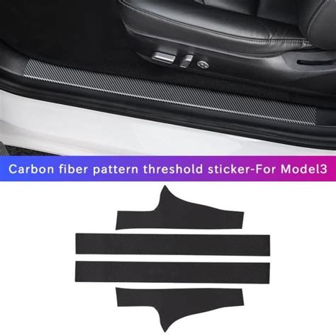 Seuil De Porte De Voiture En Cuir Protection Pour Placements Modèle 3