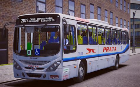 Marcopolo Torino 2007 MB OF 1724L BlueTec 5 AC Para O Proton Bus