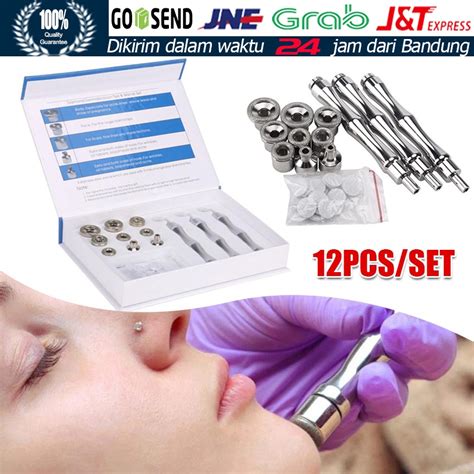 Jual Set 12pcs Sparepart Mesin Dermabrasi Diamond Tips And Wands Microdermabrasi Alat Kecantikan