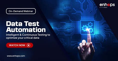 Did You Miss Our Recent Webinar On Data Test Automation Enhops A Proarch Company