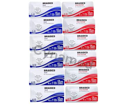 Premium Practice Sutures Sutures Thread With Needle 24 Mixed 203040 For