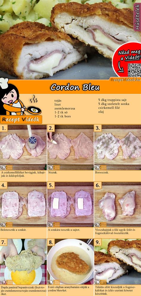 EGYSZERŰ CORDON BLEU RECEPT VIDEÓVAL cordon bleu készítése Recipe