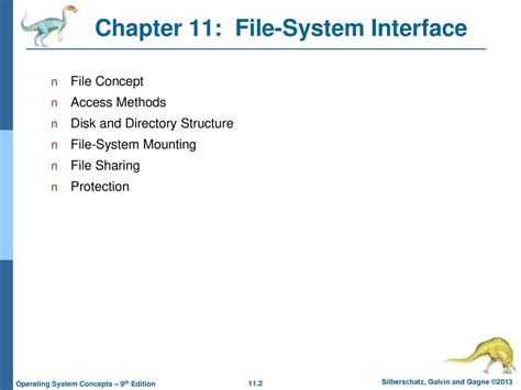 chapter 11 file system interface ppt download