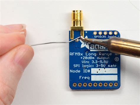 Assembly Adafruit Rfm69hcw And Rfm9x Lora Packet Radio Breakouts Adafruit Learning System