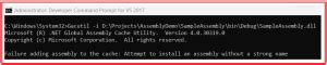 How To Install An Assembly Into GAC In NET Framework Dot Net Tutorials