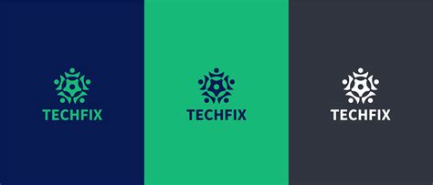Techfix Logo Design Behance