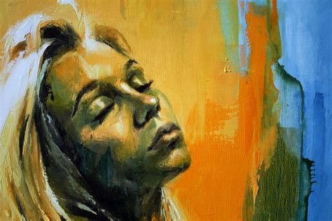 Jk18 1009 Melting Painting By Jonas Kunickas Artmajeur