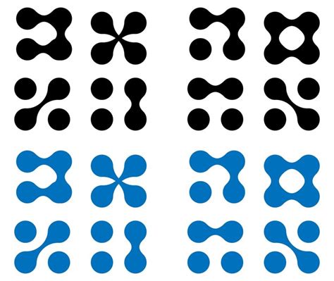 premium vector abstract point movement connected round blobs