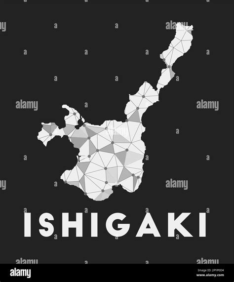 Ishigaki Communication Network Map Of Island Ishigaki Trendy