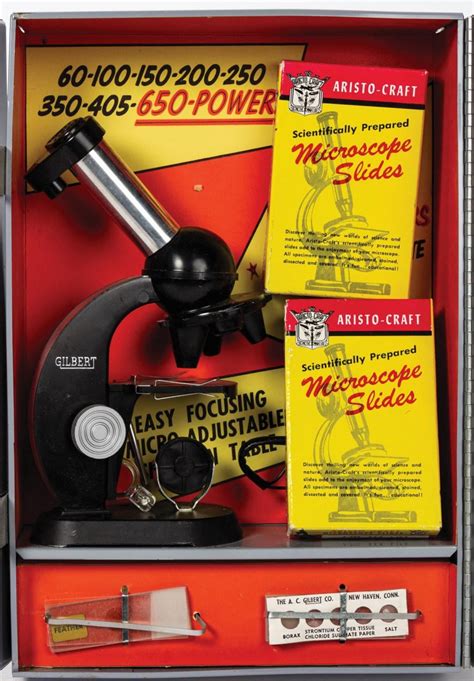 Ac Gilbert Microscope And Lab Set