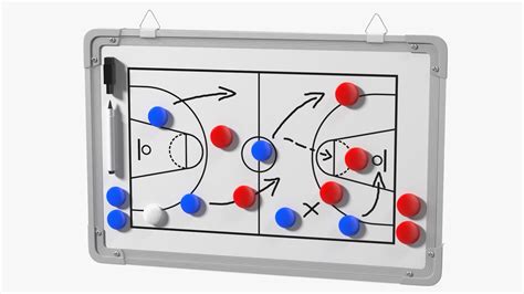 Basketball Coaching Board With Game Plan Fur 3d Model 29 Max Free3d