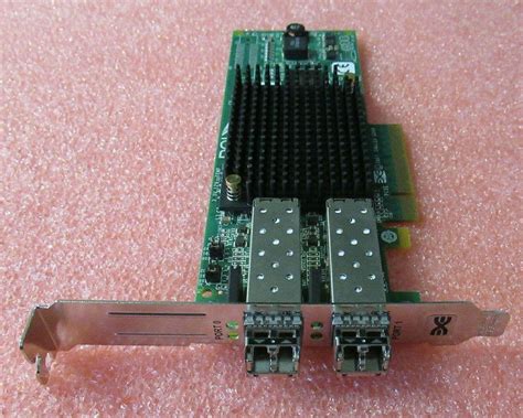 Emc Emulex Lpe12002 8gb Dual Port Fc Host Bus Adapter Card 2x 8gb Sfp Lpfh