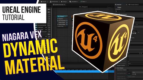 Ue5 L Control Niagara Dynamic Material Parameter With Blueprint L Vfx Tutorial L Unreal Engine 5