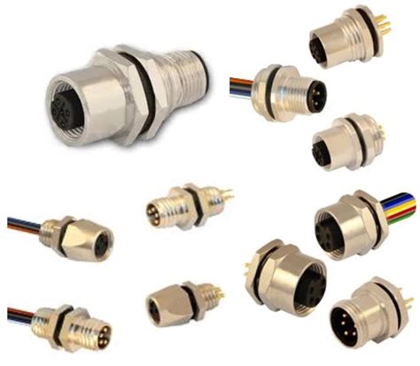 Circular Connectors M8 M12 And 78” Panel Mount Connectors Norstat