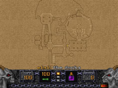 File Heretic Automap 01 Png The Doom Wiki At