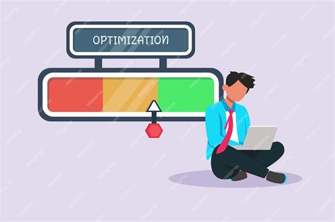 Premium Vector Business Performance Analysis Benchmark Metrics Audit Concept Colored Flat