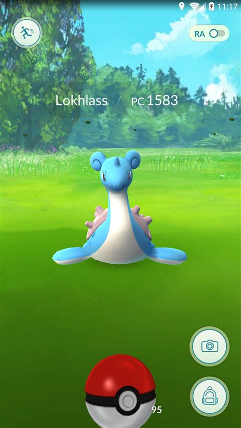 Coloriage Lokhlass Pokemon Go à Imprimer