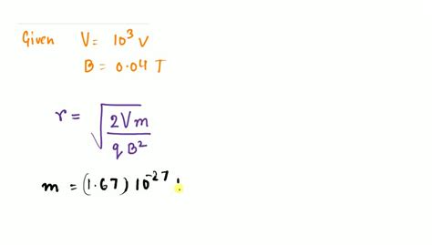 Solved 7 Aproton Starting From Rest Travels Through A Potential Of 1