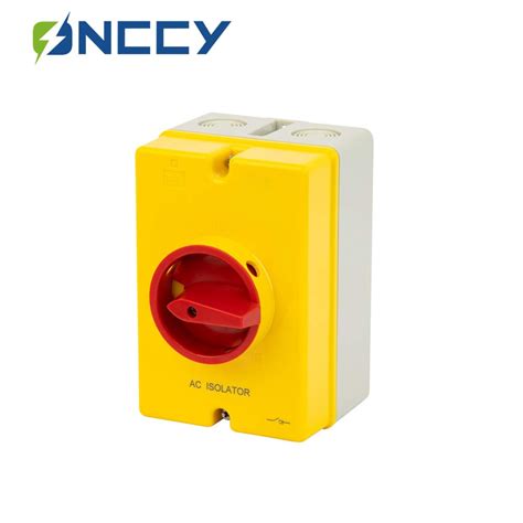 690v 20a 32a 40a 60a 80a Enclosure Box Ac Isolating Switch Isolating Switch And Disconnect Switch
