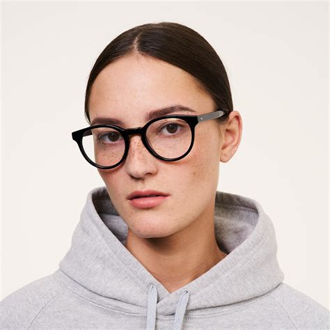 Pierce Large Black Round Acetate Glasses Ace And Tate