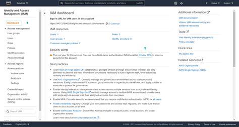 hardware mfa device aws account setup