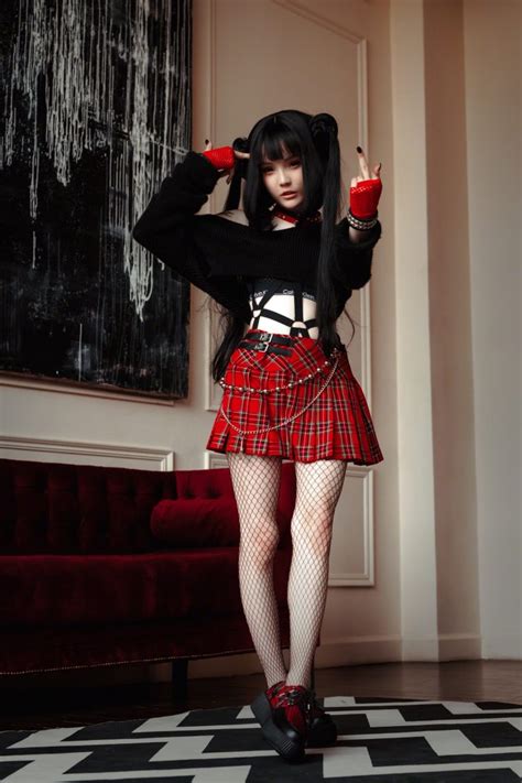 Rocksy Light Cosplaying As A Sexy Anime Character 50 Photos The