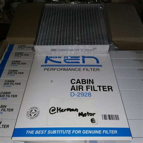 Jual Saringan Filter Ac Original Ken D2928 Cp Brown Carbon Premium