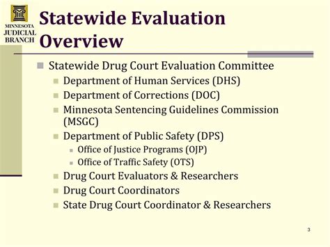 Ppt Minnesota Statewide Drug Court Evaluation Overview Progress