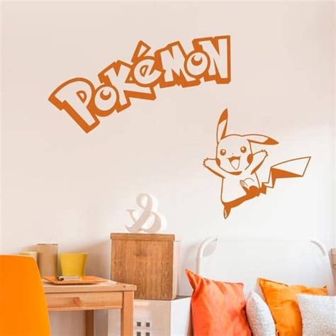 Wall Sticker Pikachu Pokémon