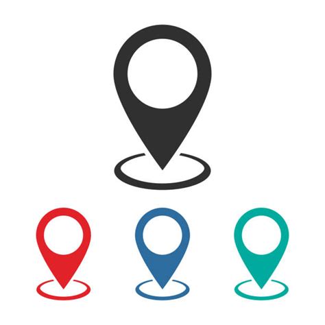 Arrow Sign Direction Icon Square Circle Navigation Button Illustrations Royalty Free Vector