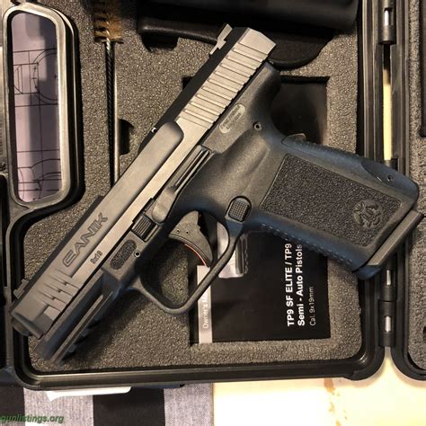 Pistols Canik Century Arms Tp9sf Elite 9mm Semi Auto
