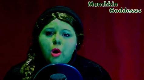 The Wizard And I~~cover~~wicked ~~live Youtube