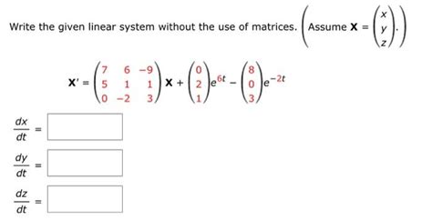 Solved Given The Following Recurrence Relation Determine
