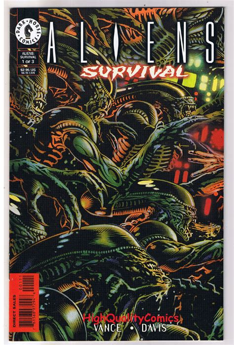 Aliens Survival 1 Nm Guy Davis Horror Sci Fi 1998 More Horror In