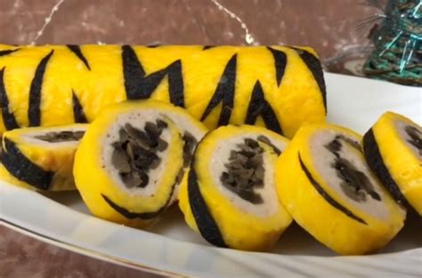 ვეფხვის ტყავი ხორციანი რულეტი ახალი წლისთვის რომელიც სიმდიდრეს