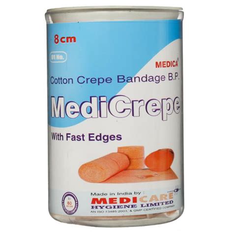 Buy Medicrepe Bandage 8 Cm X 4 M Online At Best Price In India