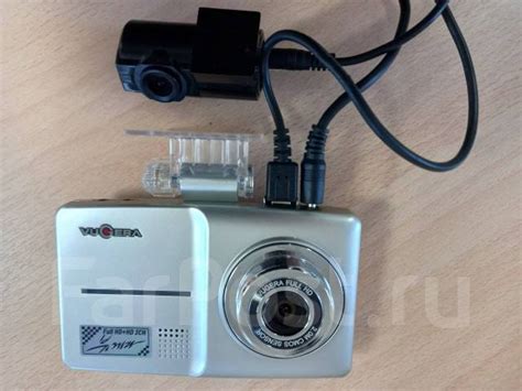 FULL HD видеорегистратор на 2 камеры: Vugera VG-800L(Корея), SD-карта ...