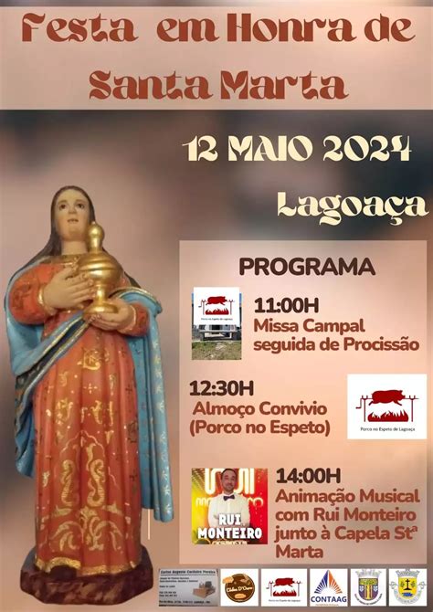 Festa em Honra de Santa Marta 2024 União das Freguesias de Lagoaça e