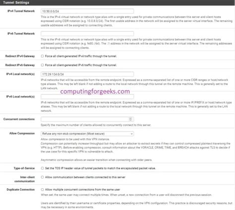 How To Configure OpenVPN Server On PfSense OPNsense ComputingForGeeks