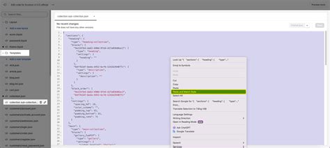 Ecomus Import Templates