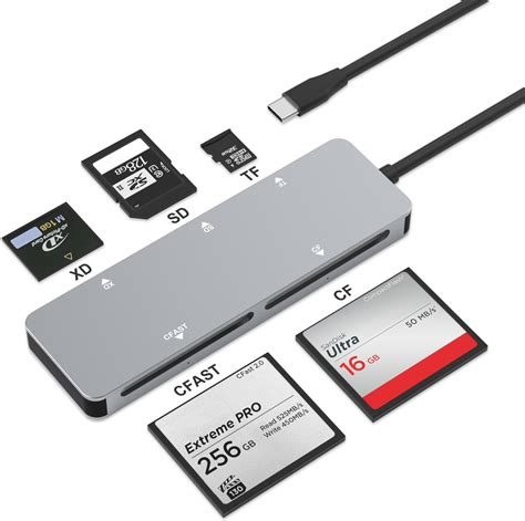 cfast 2 0 card reader usb c cfast card reader 3 0 5gbps