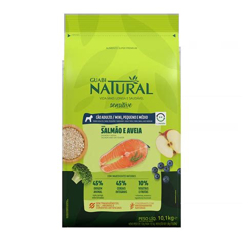 Guabi Natural Adulto Sensitive Raza Pequeña Mediana Salmón 10 1 Kg