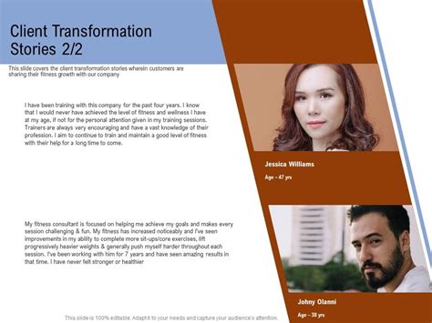 Employee Health And Fitness Program Client Transformation Stories