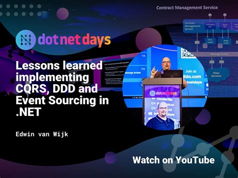 Dotnetdaysro Net Cloud And Software Architecture Conference On