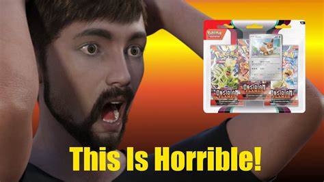 This Is Horrible Opening Obsidian Flames 3 Pack Blisters Youtube