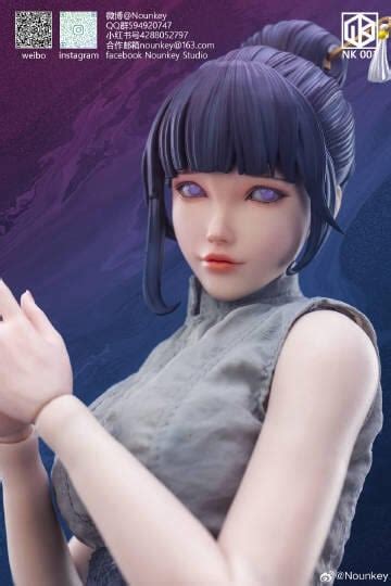 現貨 Nounkey 16 日向雛田 豪華版 帶寫輪眼 豪華版 火影忍者 疾風傳 Cos 人妻大小姐 包膠可動完成品 露天市集 全台
