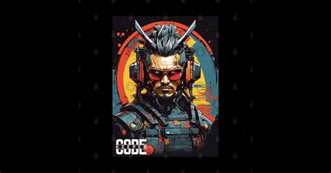 Code Keeper Futuristic Anime Character Anime Sticker Teepublic
