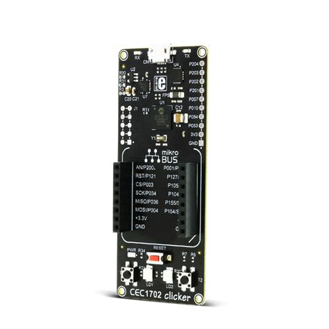 Cec1702 Clicker Development Board With A Mikrobus™ Socket