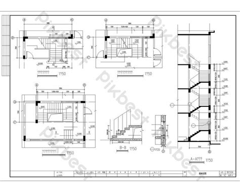Stairs And Railing Cad Decors And 3d Models Dwg Free Download Pikbest