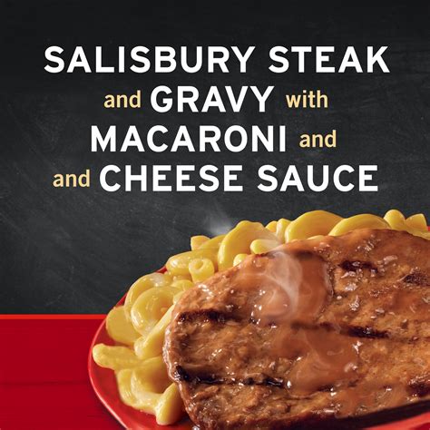 Banquet Basic Salisbury Steak With Mac And Cheese Frozen Single Serve